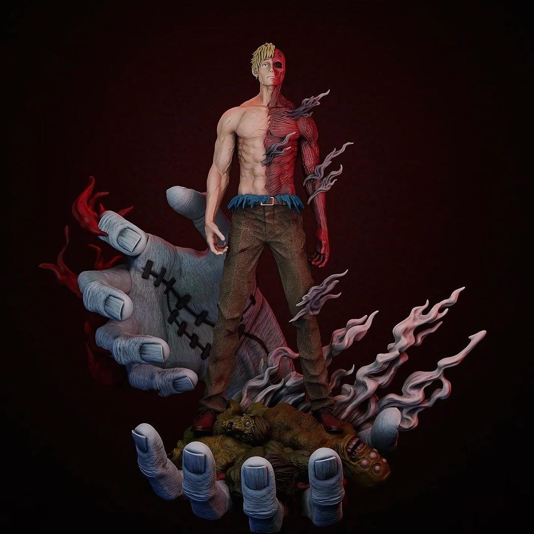 Demon Hunter STL Statue | 1/6 Scale Fanart 3D Print Model | Multi ...