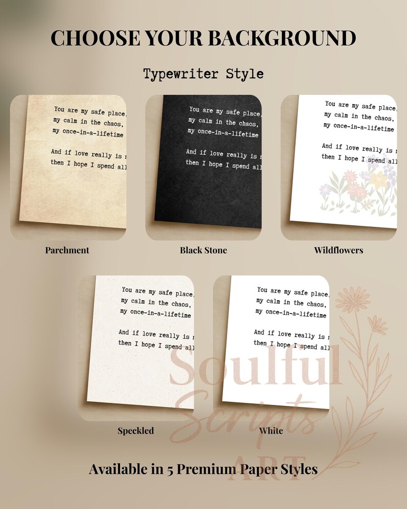 Dog Parent Printable Love Poem Bundle, Unique Customizable Wall Art ...