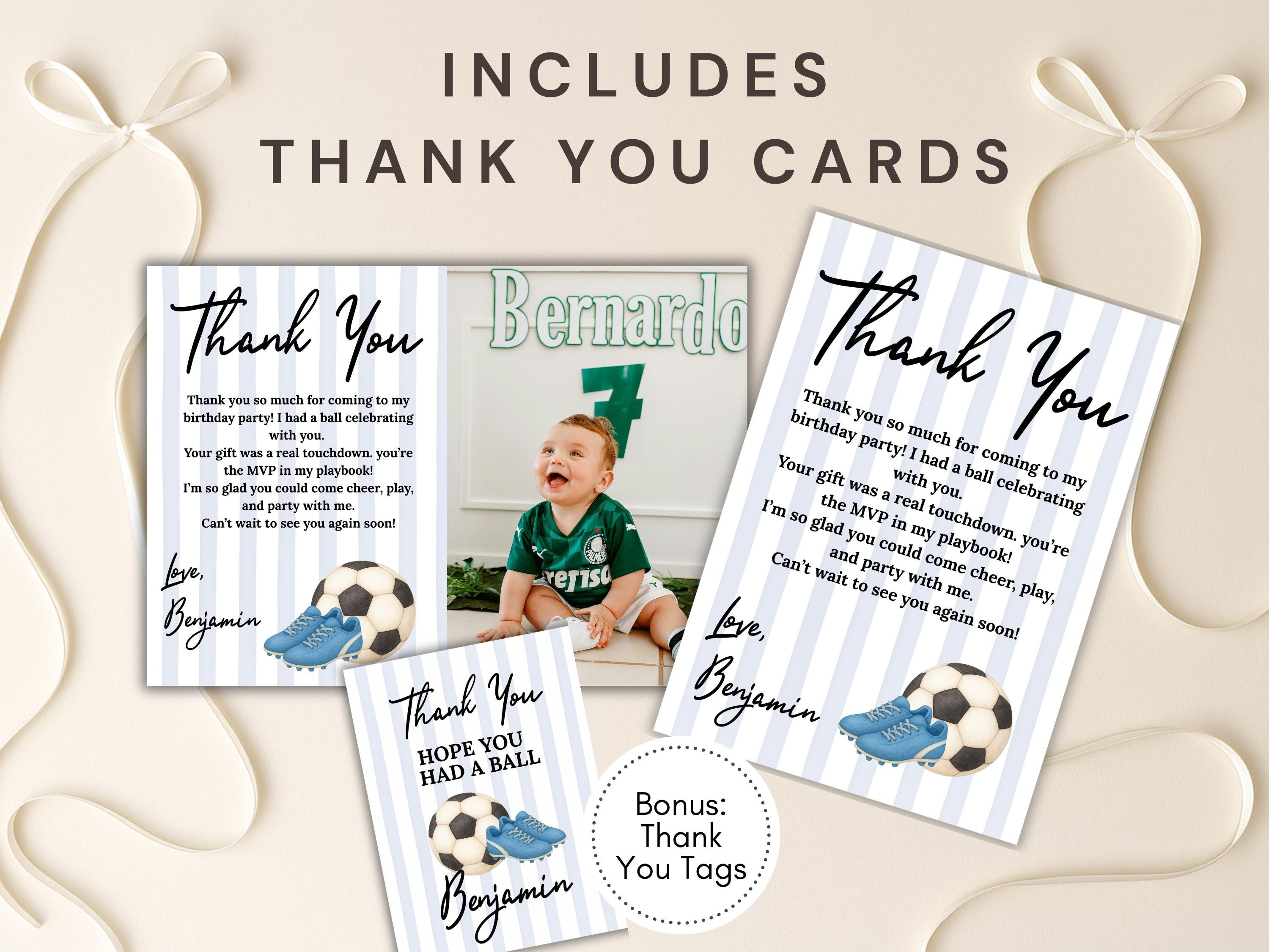 Soccer First Birthday Invitation | Editable Sports Theme | Watercolor ...