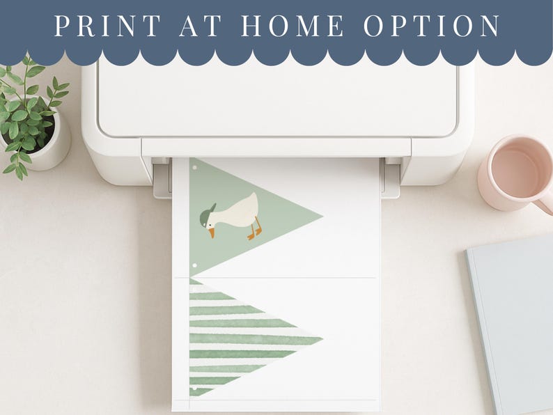 One Silly Goose Banner Template Editable on Canva | Goose Theme Pennant ...