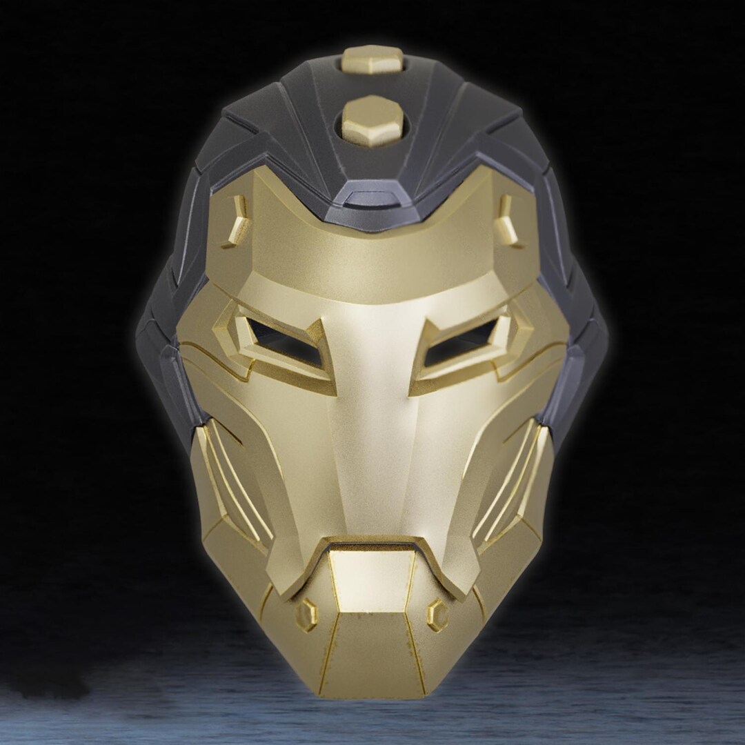 Steampunk Mecha Armor Helmet STL | Full Size 1:1 | 3D STL Print File ...