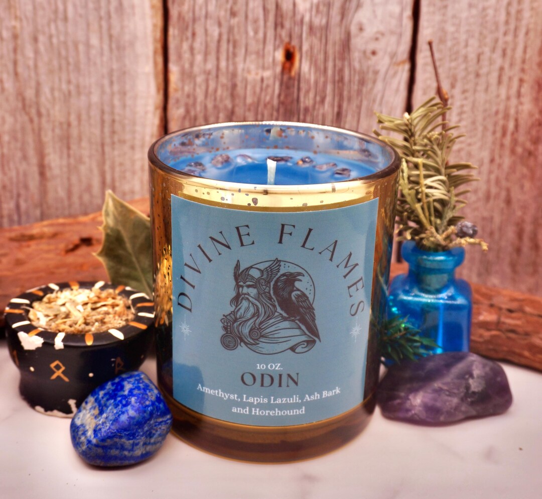 Odin Candle | the All-father - Etsy