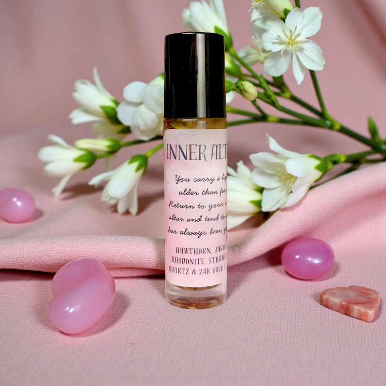 Parfum Inner Altar : huile de parfum Amour de soi avec de l'or 24 ...