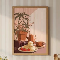 Any Colour - Tropical Tea Print - Tea Drink Poster - Tea Art - Kitchen ...