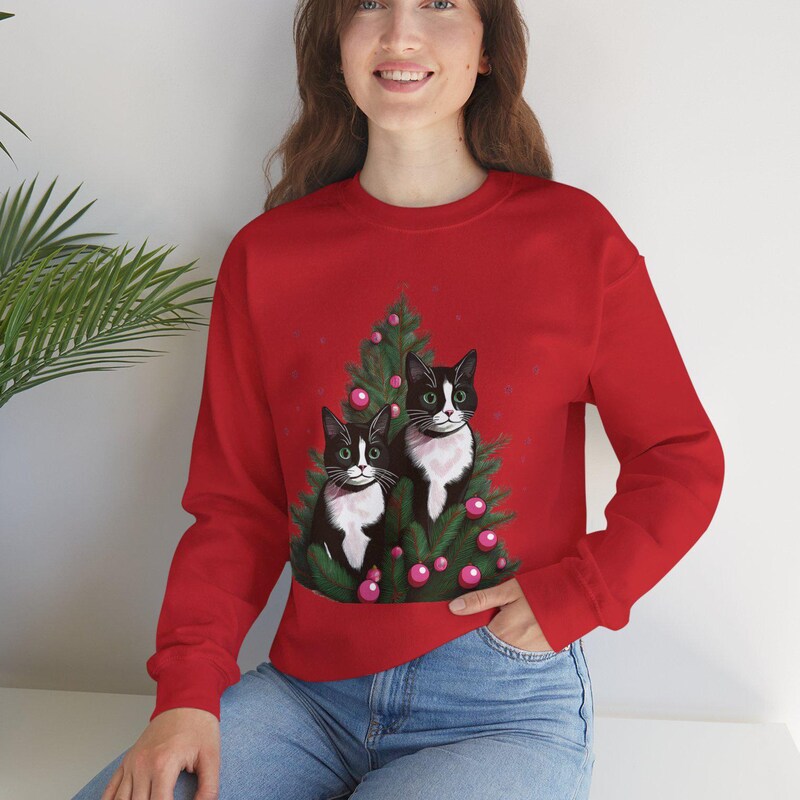 Tuxedo Cats Sweatshirts - Etsy UK