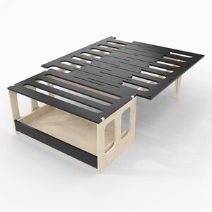 Campervan Bed Conversion Kit | Kit for Camper | CNC Plywood Plans ...