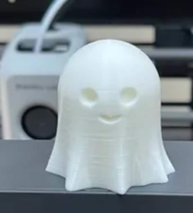 Cute Ghost STL File, 3D Print Halloween Decor, Spooky Ghost Model ...