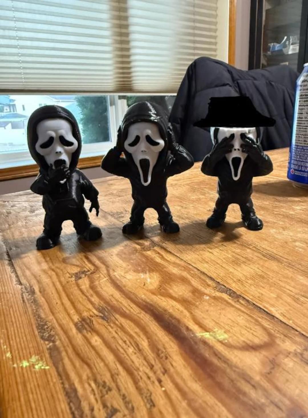 Ghostface Miniatures STL Set – See No Evil, Hear No Evil, Speak No Evil ...