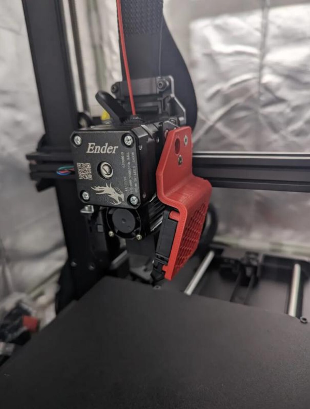 Ender 3 V3 SE Lightweight Fan Cover — Compatible With 4010 Fans ...
