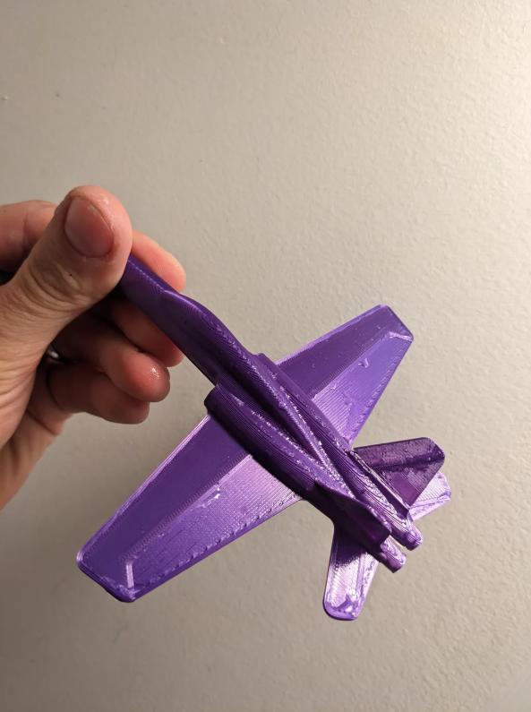 Fighter Jet 3D Print File Realistic Airplane Model | Modern Jet Decor ...