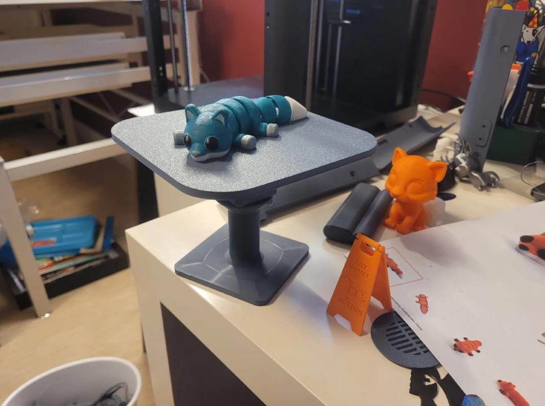 Model Turntable V2 | 3D Printable Rotating Display Stand | Mini Lathe ...