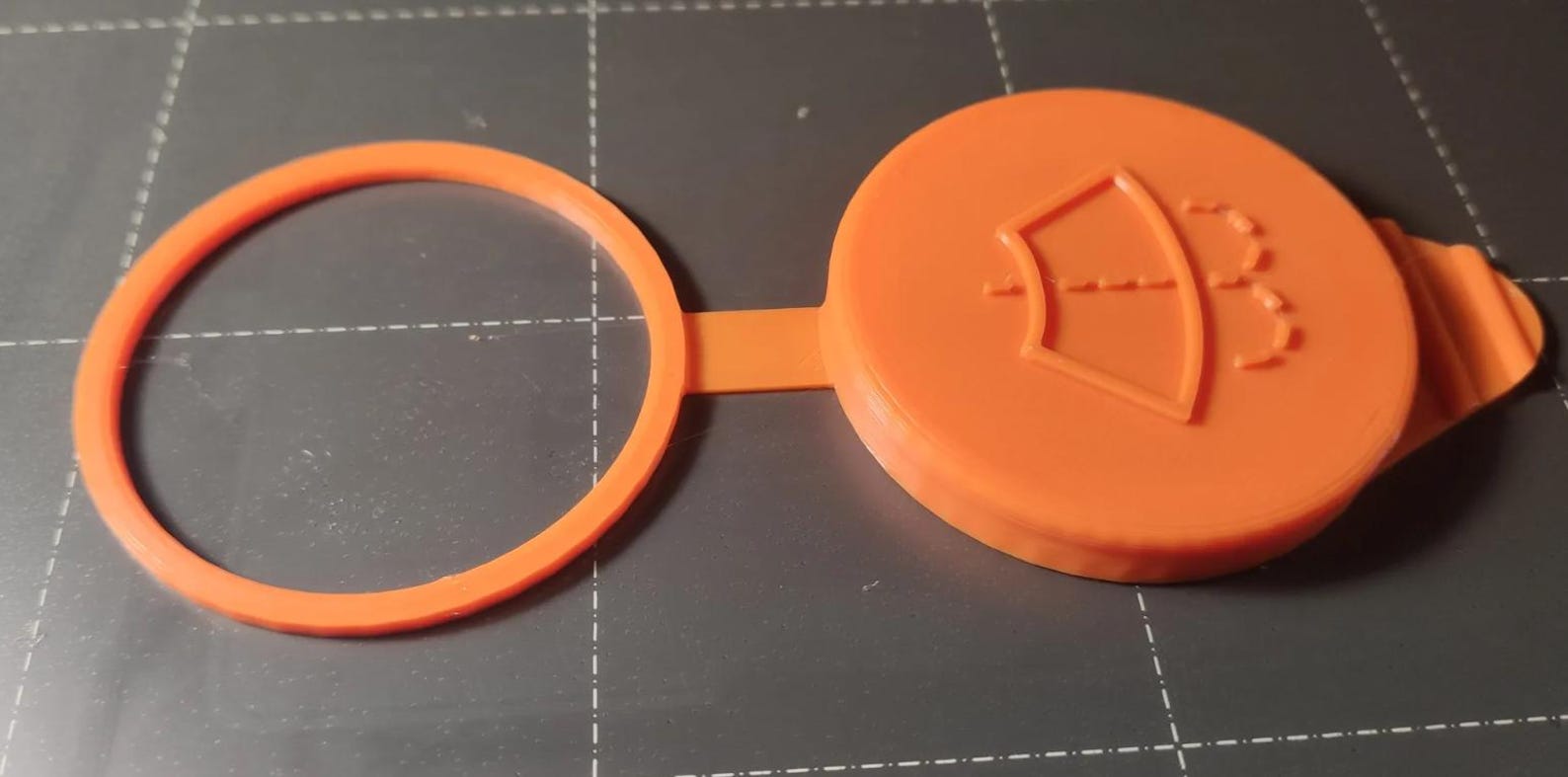 Car Water Cap Replica STL | 3D Printable Scale Cap Model | Easy ...