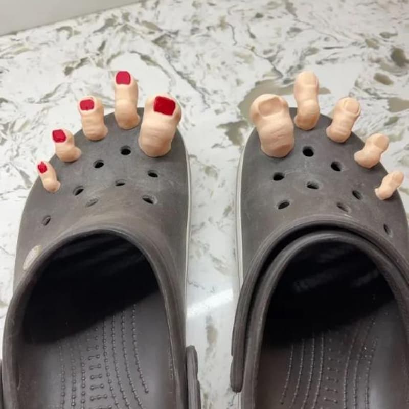 Croc Toes - Etsy
