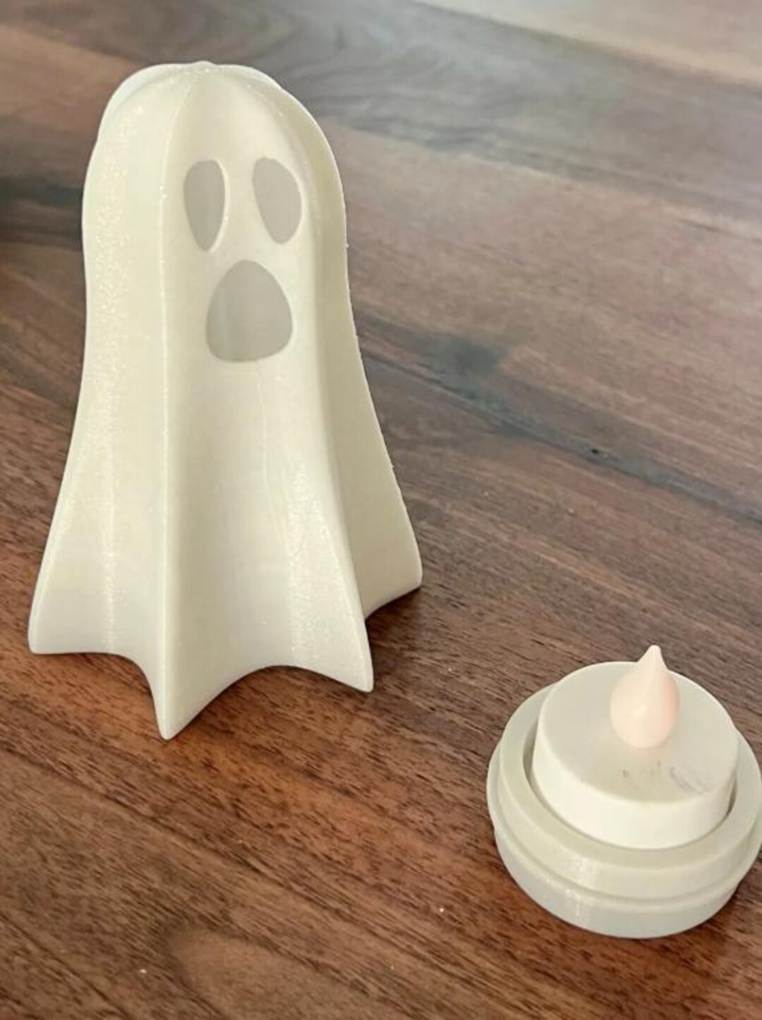 Ghost Tea Light Lamp STL - 3D Printable Ghost Tea-light Holder for ...