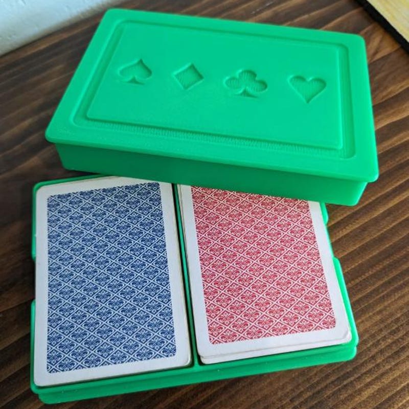 Playing Card Box Stl - Etsy