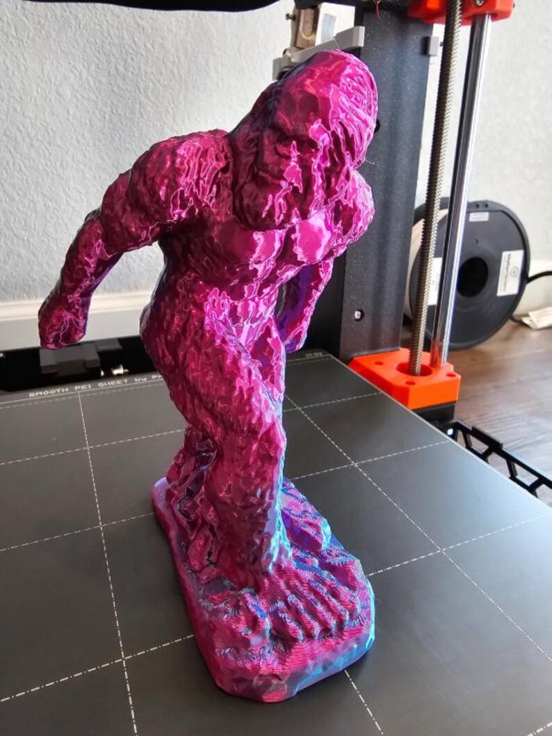Edited Bigfoot Model — High-detail 3D Printer File | Collectible Figure ...