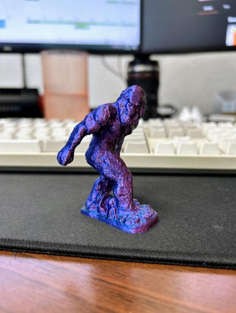 Edited Bigfoot Model — High-detail 3D Printer File | Collectible Figure ...