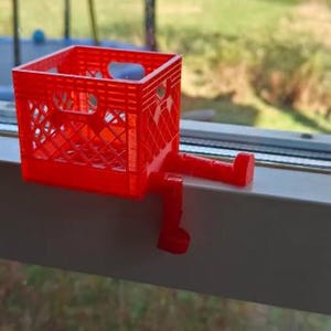 Flexible-leg Milk Crate 3D Print STL – Fun Flexi-leg Basket Box ...
