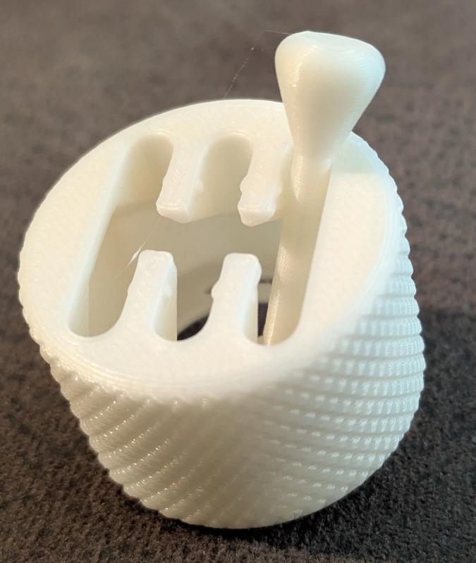 Shift Knob Toy STL | Print-in-place Gear Shifter | 3D Printable Fidget ...