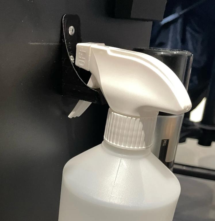 Spray Bottle Holder STL – Simple Wall-mount Spray Rack, Easy Support ...