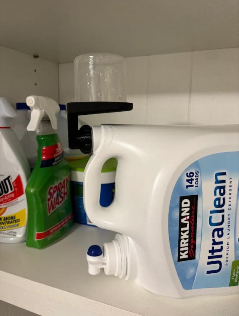 Laundry Detergent Bottle Pourer Updated 3D Printable Dispenser Bottle ...