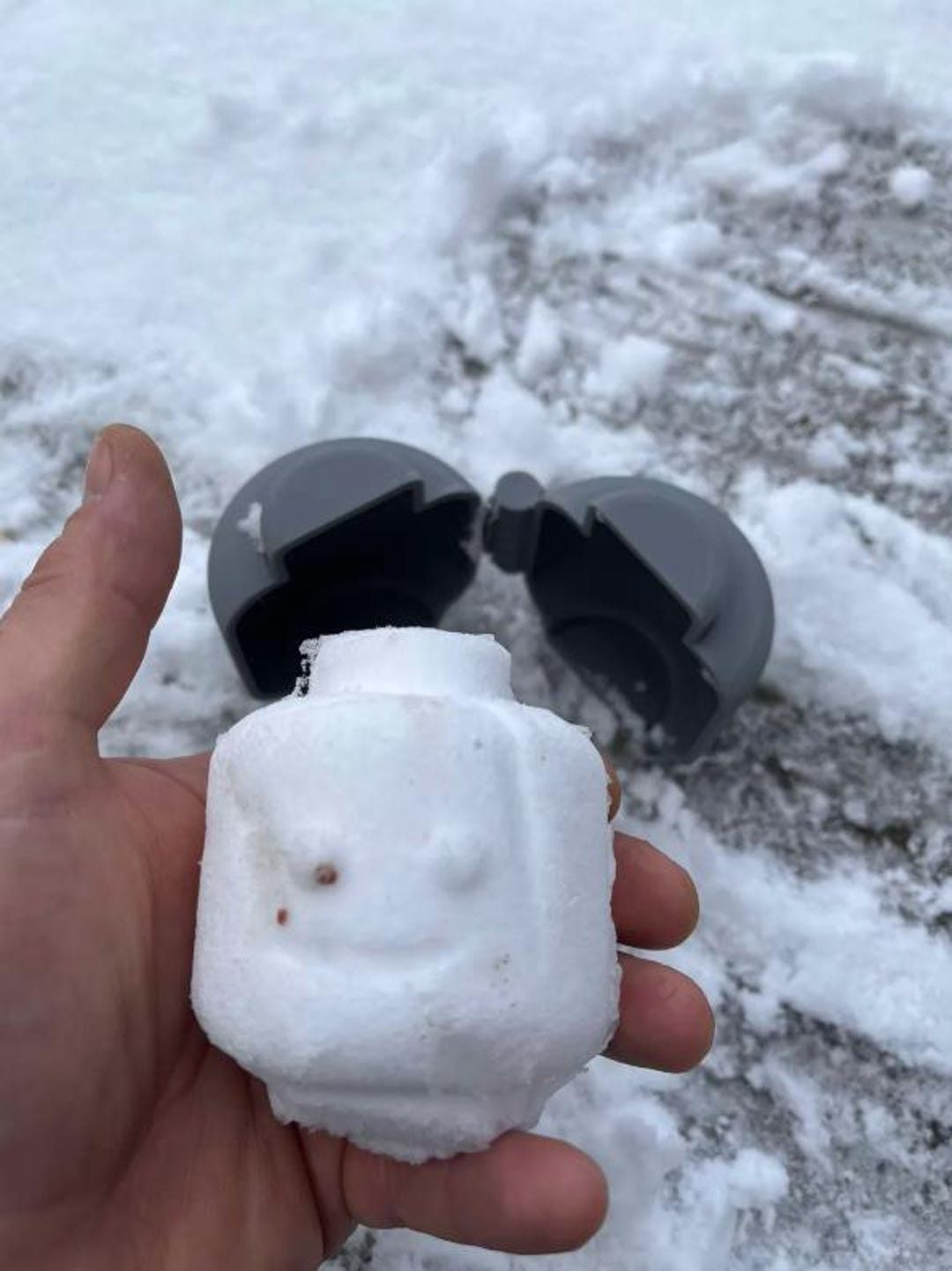 LGO Head Snowball Maker – Winter Snowball Press -style Snowballs – 3D ...