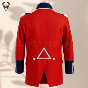Red British Military Jacket | Historical Uniform Tailcoat Replica ...