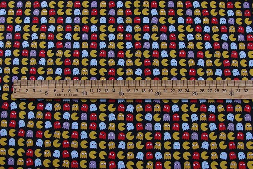 Classic Game Fabric Retro Japan Arcade Games Fabric Cotton Fabric Mario ...
