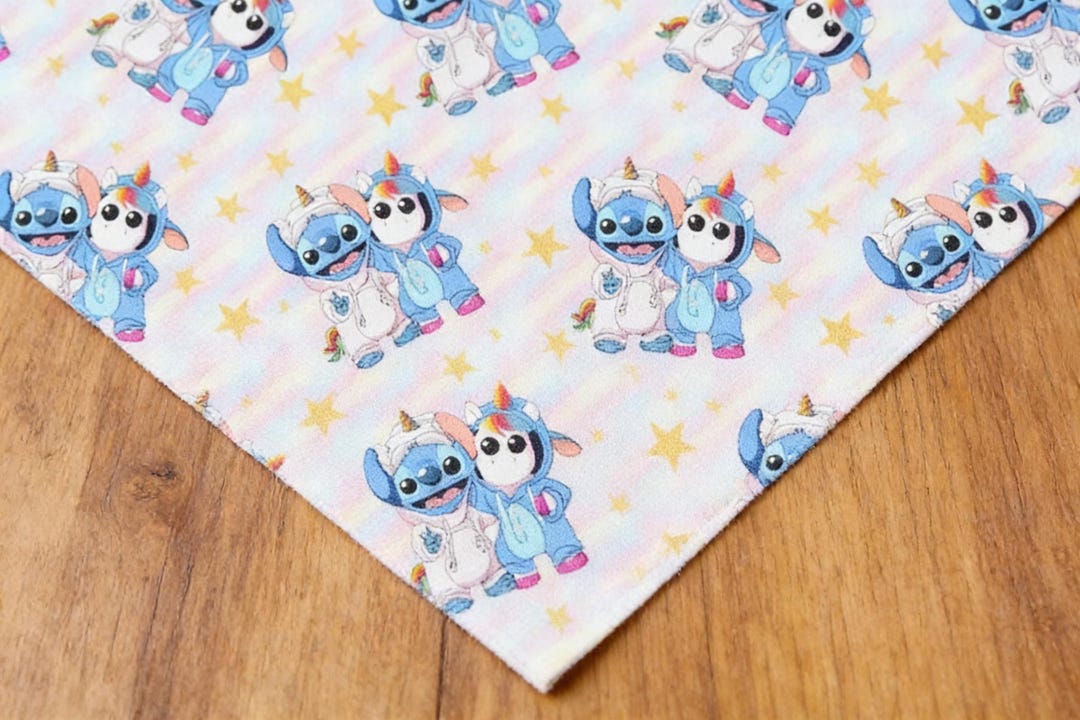 Disney Characters Fabric Stitch Fabric Cartoon Fabric Lilo & Stitch ...