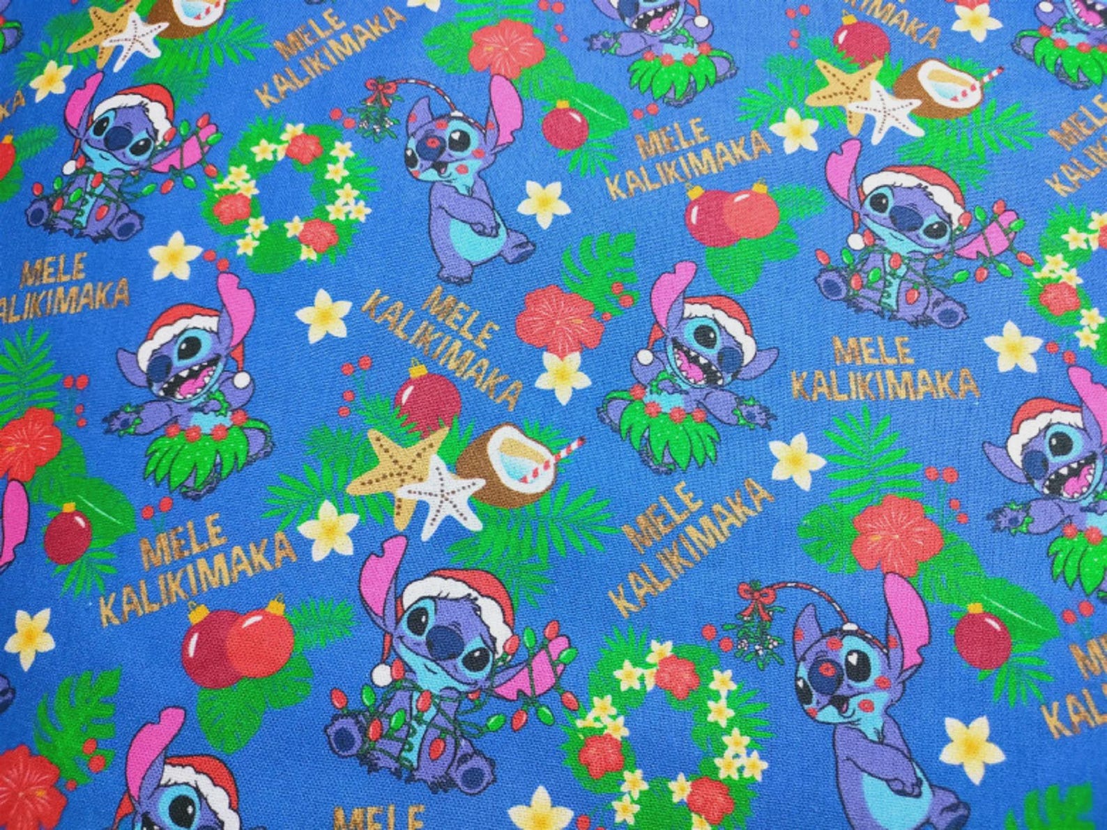 Disney Characters Fabric Stitch Fabric Cartoon Fabric Lilo & Stitch ...