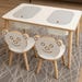 Montessori Kids Table and Chair Set | Wooden Toddler Desk and Chair ...