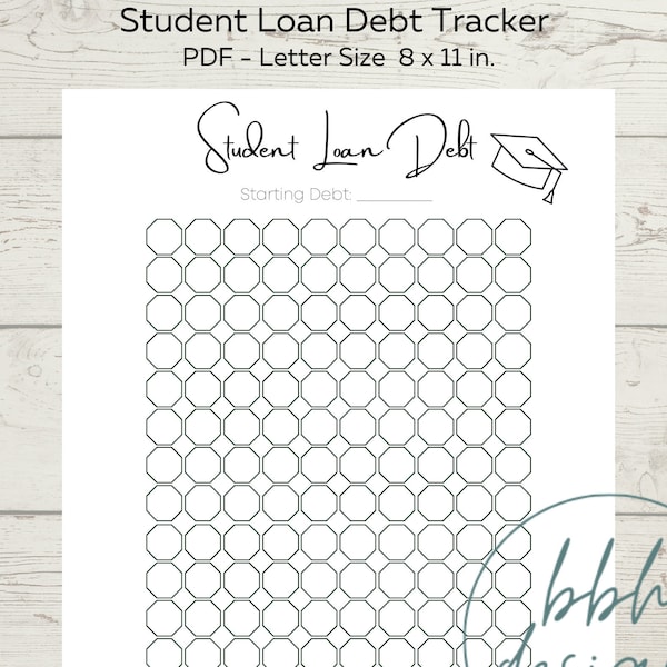 Student Loan - Etsy