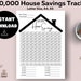 20k UK Pounds House Savings Tracker Printable (digital Download) - Etsy