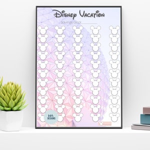 Vacation Savings Tracker, Savings Goal Planner, Holiday Savings Tracker ...