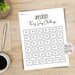 1,000 in 30 Days 1k Challenge Savings Tracker, Printable Savings Goal ...