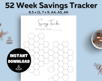 Save 2500 Envelope Challenge / 52 Week Savings Challenge / - Etsy