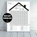 10 House Savings Trackers Instant Download Printable Savings Goal New ...