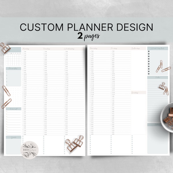 Personalized Planner - Etsy