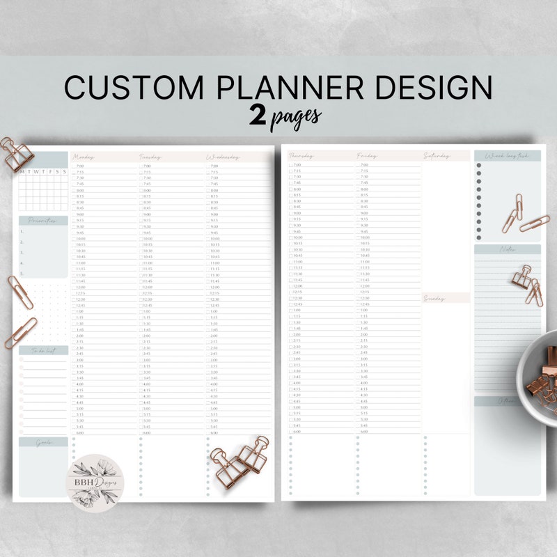 Personalized Planner - Etsy