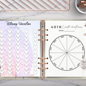 Vacation Savings Tracker, Savings Goal Planner, Holiday Savings Tracker ...