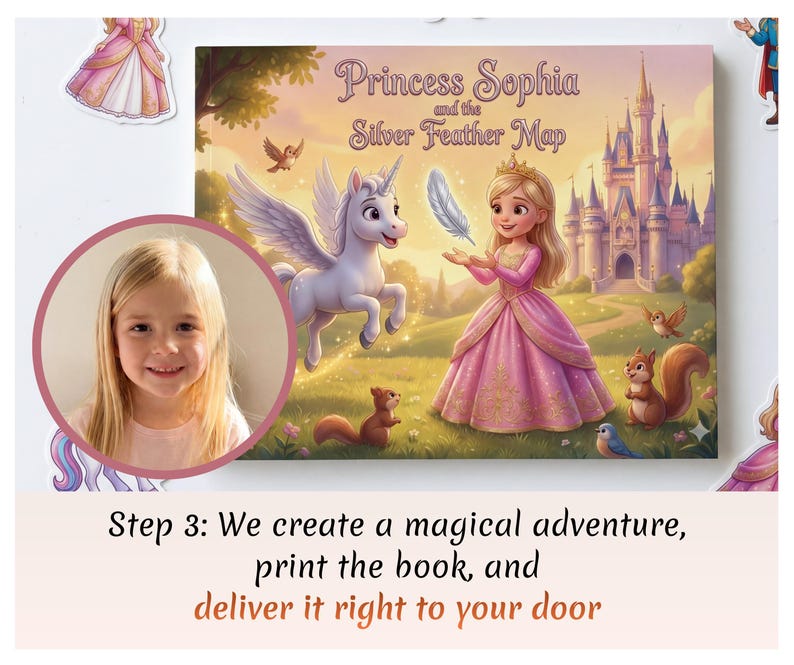 Personalized Princess Fairy Tale | Custom Story & Illustrations - Etsy