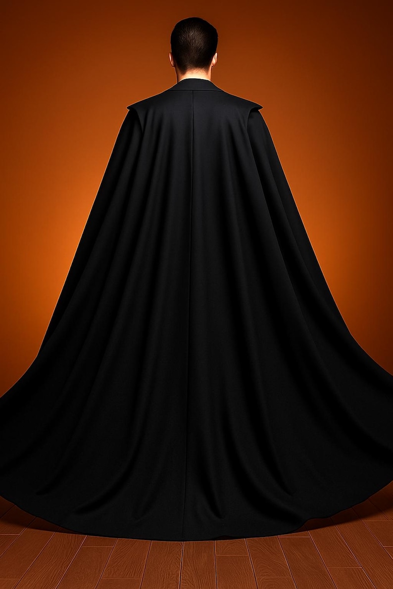 Mens Floor Length Wedding Cloak Suit, Handmade Shawl , Gothic Formal ...
