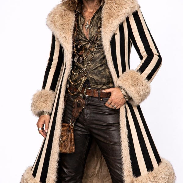 Womens Cream Fur Jacket - Etsy