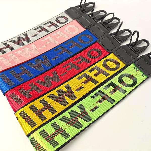 Off White Keychains - Etsy