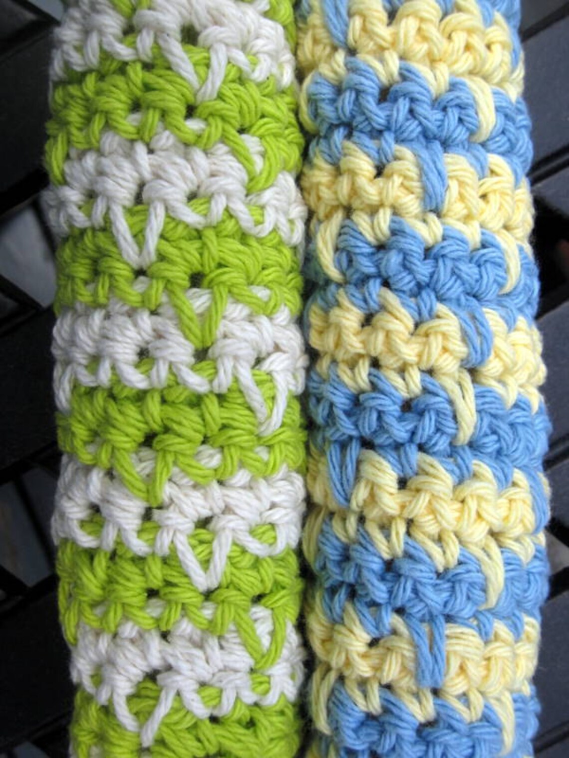 PDF PATTERN Spiked Crochet Cotton Dishcloth / Washcloth Free Shipping ...
