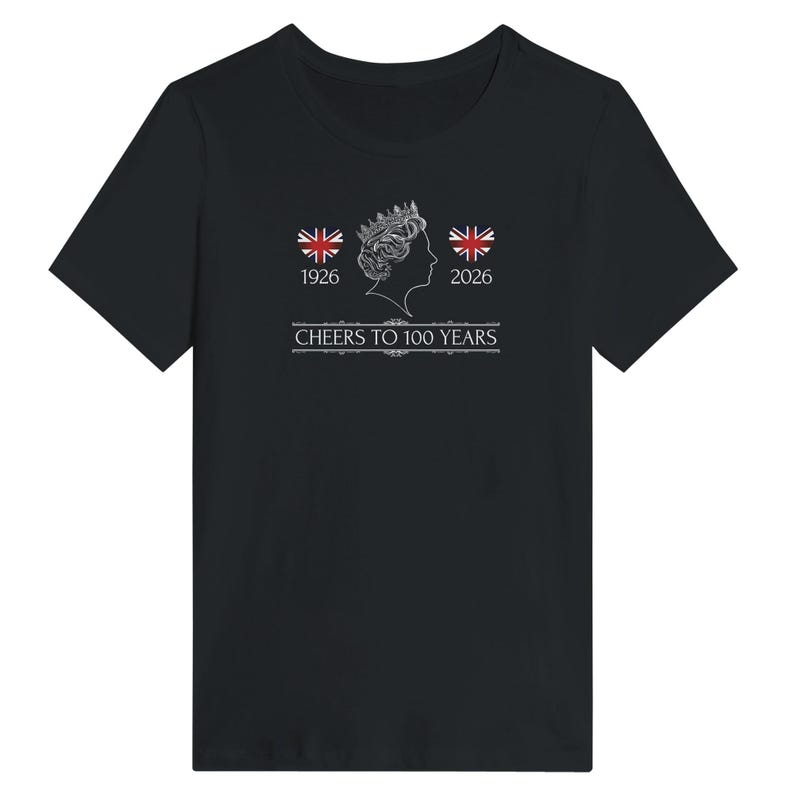 Queen Elizabeth II 100 Years Women's Shirt - Cheers to 100 Years (women ...