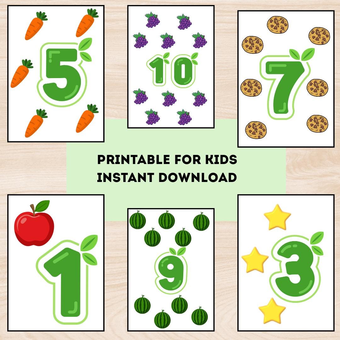Numbers 1-10 Printable Worksheets, Preschool Number Tracing Activities ...