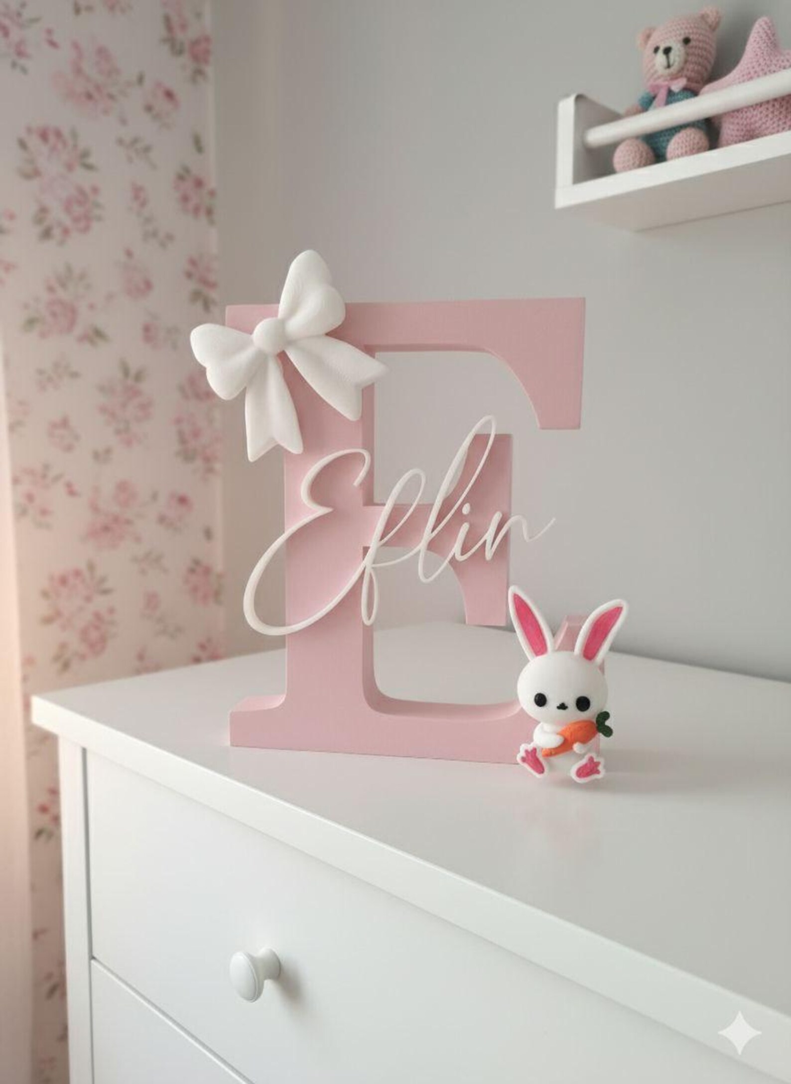 Decorative Letter,3d Printed Decor - Etsy