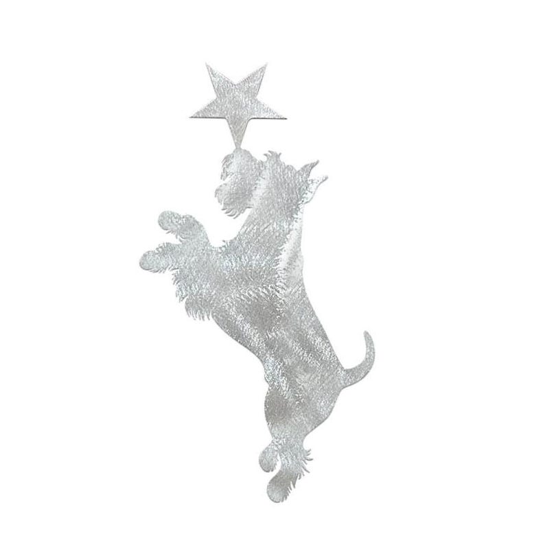 Schnauzer Star Christmas Tree Topper, Schnauzer, Holiday Decoration ...