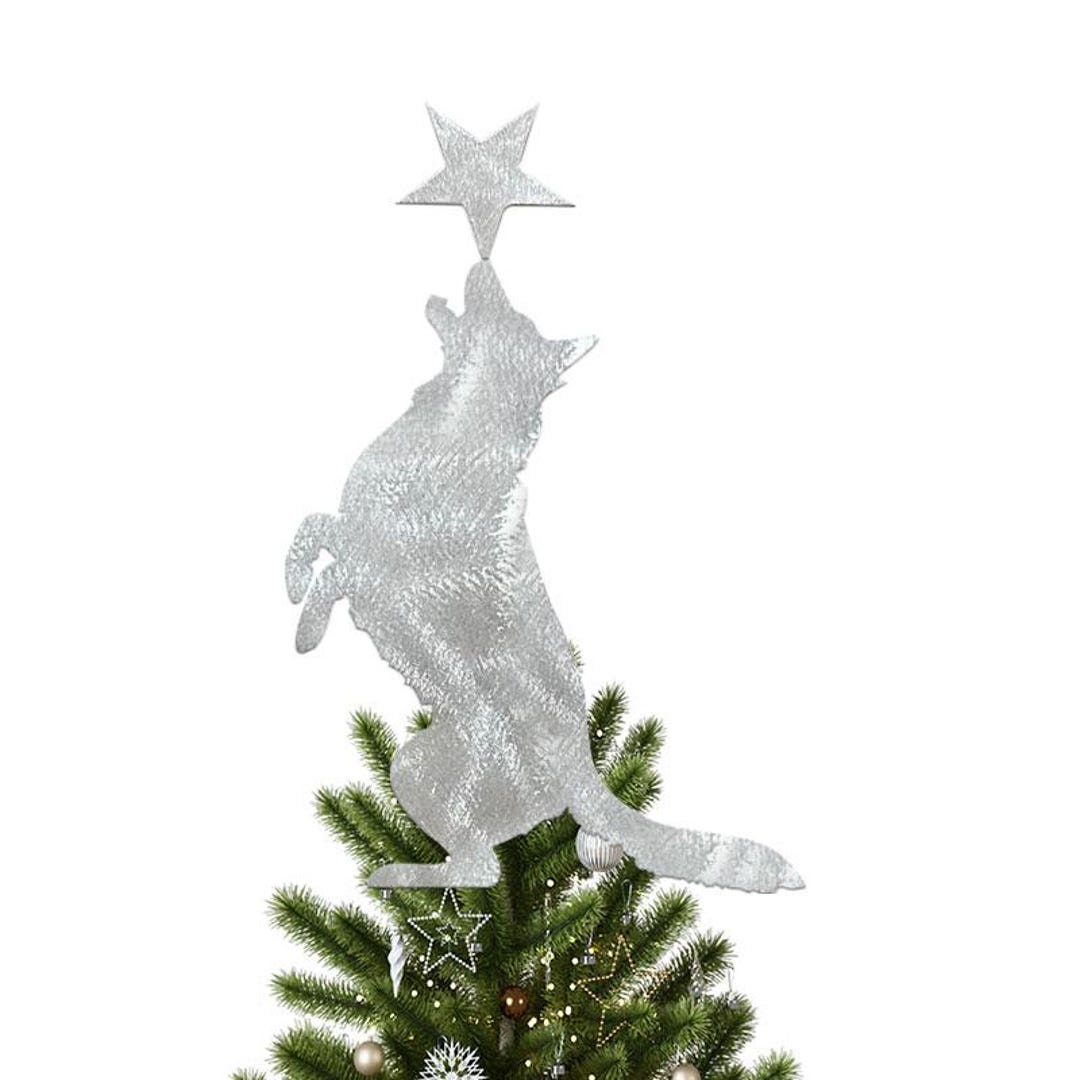 German Shepherd Star Tree Topper - Etsy